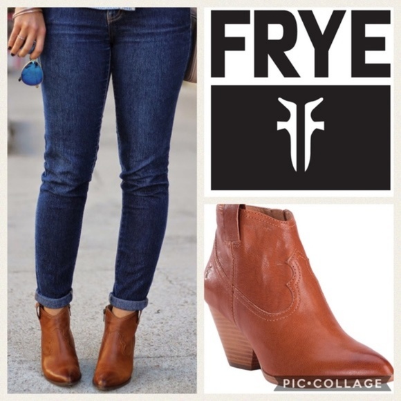 Frye | Shoes | Nwb Frye Reina Western Inspired Booties | Poshmark